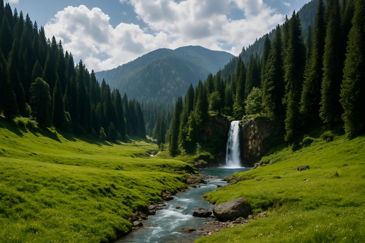 Chiranbal Meadows & Trek – Explore Hidden Kashmir Waterfalls