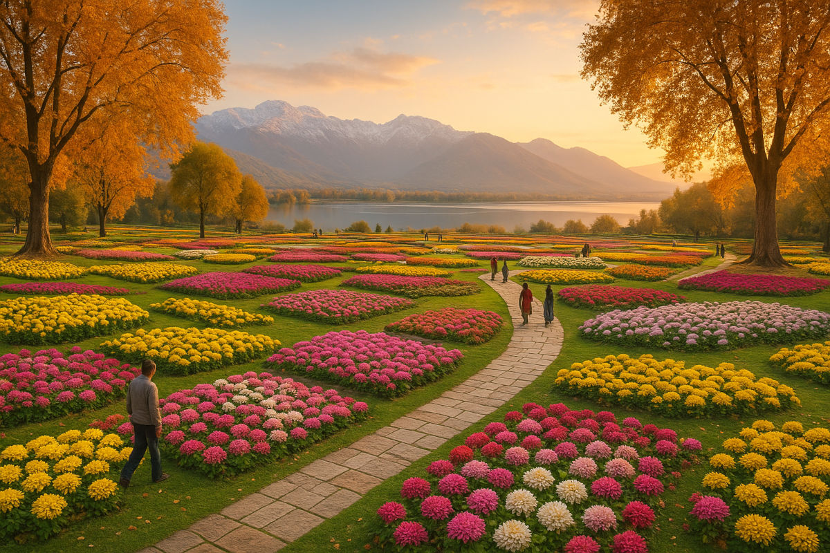 Bagh-e-Gul-e-Dawood - Kashmir’s Chrysanthemum Theme Garden